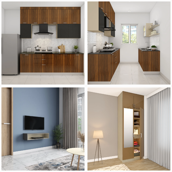 2BHK Interior Design Ideas For Every Home | Qarpentri